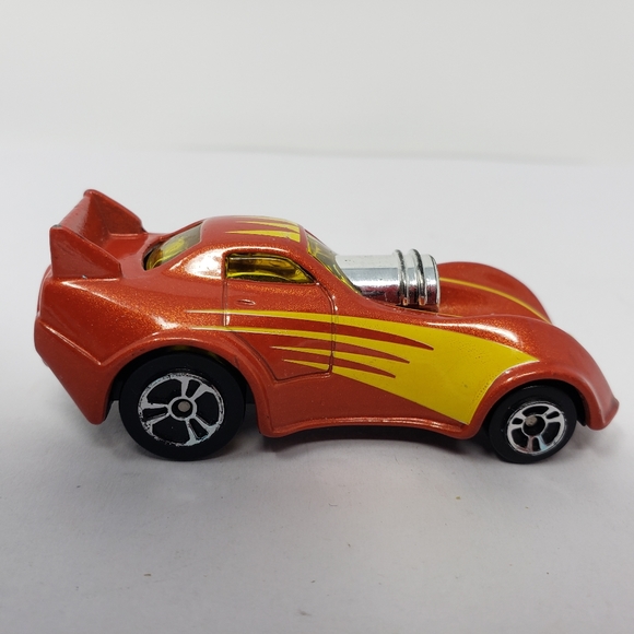 Toys | Maisto Funny Jet Red Orange Rocket Diecast Toy Funny Car ...
